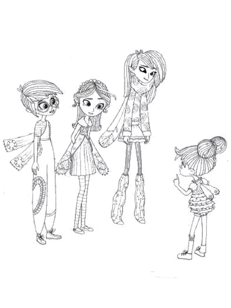 Раскраски Фееринки: 130+ раскрасок для распечатки бесплатно