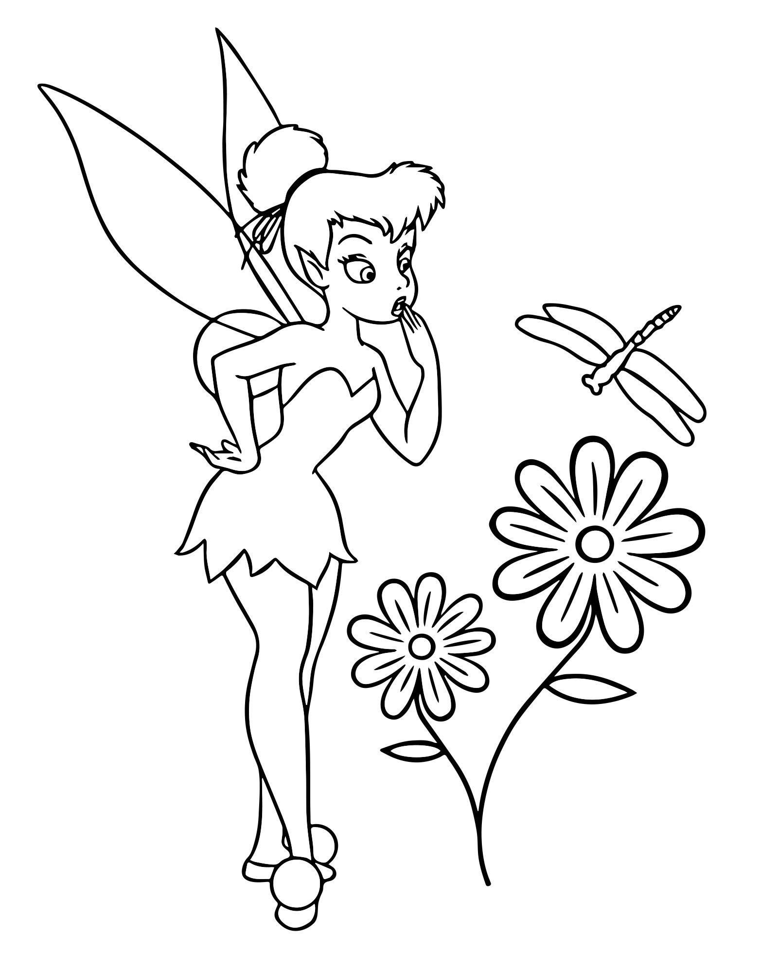 Раскраски Фееринки: 130+ раскрасок для распечатки бесплатно