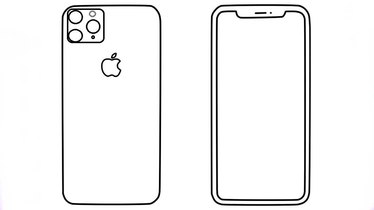 Раскраска Айфон: 110+ раскрасок для распечатки бесплатно