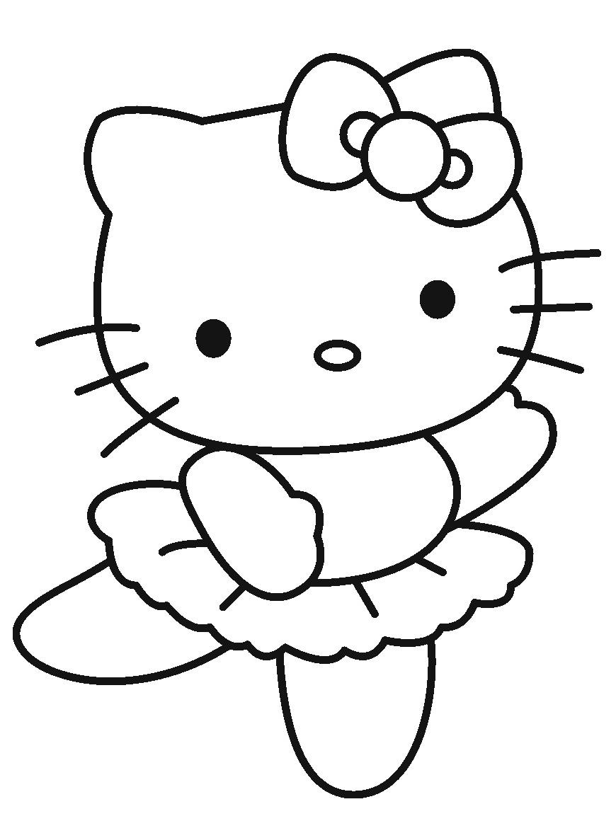Раскраска Hello Kitty: 190+ раскрасок для распечатки бесплатно