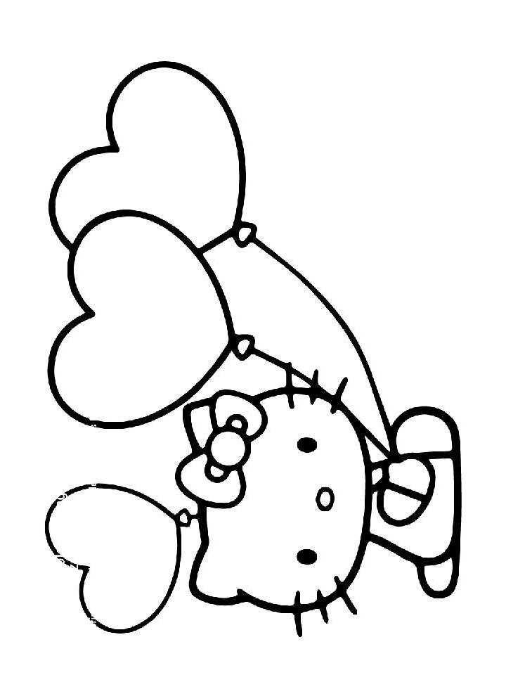 Раскраска Hello Kitty: 190+ раскрасок для распечатки бесплатно